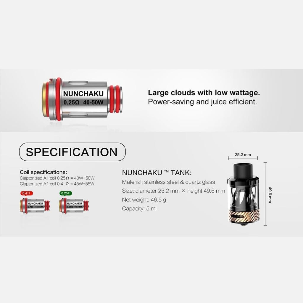 Nunchaku tank • Uwell • Epic.cl Chile